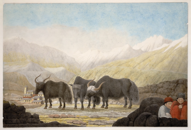 बद्रीनाथ की 200 साल पुरानी तस्वीर - Old Painting of Badrinath Temple